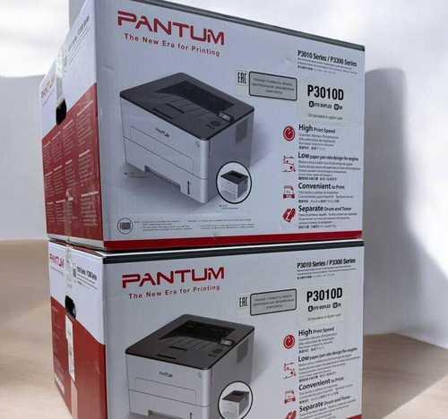 Принтер pantum p3010d новый