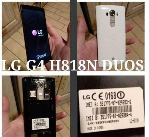 LG G4 H818N Duos именно N Korea изогнутый