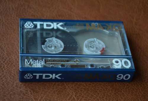 Аудиокассета TDK MA-XG 90 1986 год