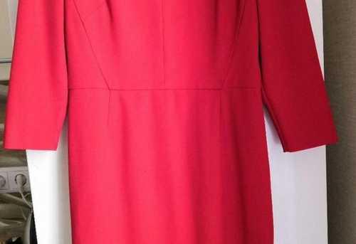 Платье женское красное 46 р-р