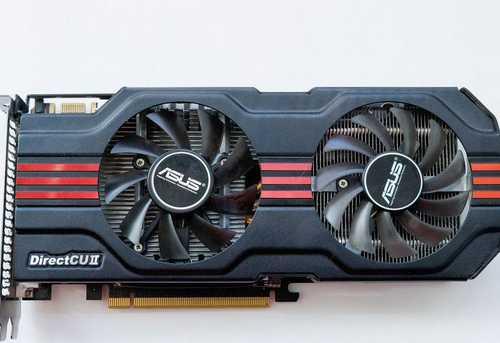 Видеокарта asus GeForce GTX 560 Ti DirectCU II TOP