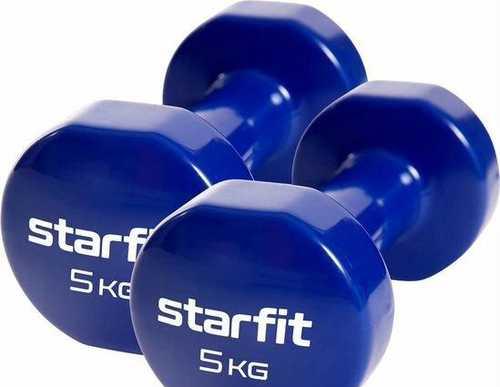 Гантели виниловые Starfit Core DB-101 5 кг