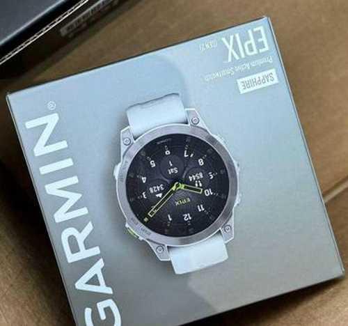 Garmin Epix Gen 2 Sapphire Edition White Titanium