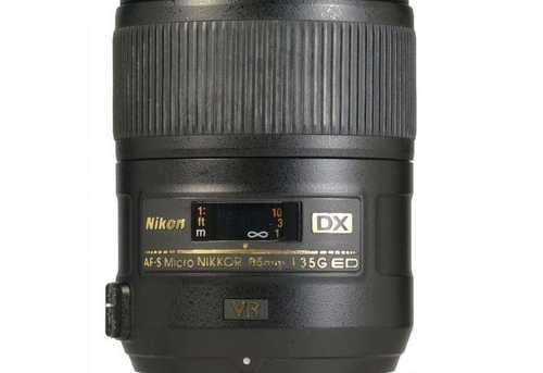 Nikon 85mm f/3.5G ED VR Micro AF-S DX б/у