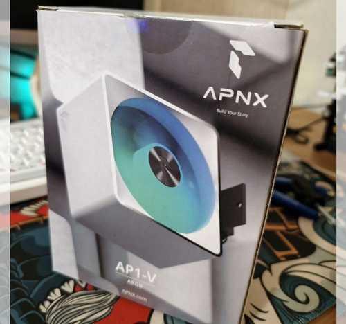 Кулер процессорный apnx AP1-V, белый