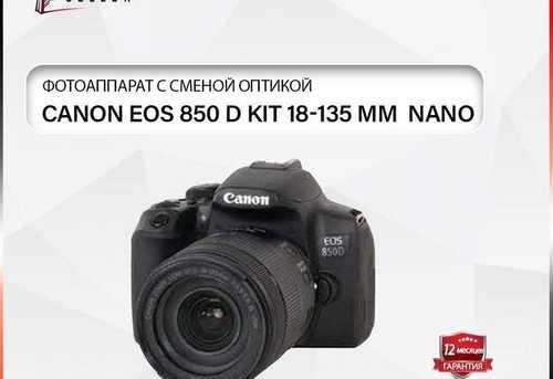 Canon EOS 850 D KIT 18-135 MM nano