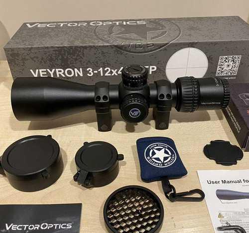 Оптический прицел vector optics veyron 3-12x44 ffp