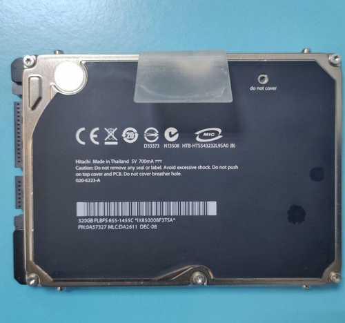 Б/У жесткий диск HDD Apple Mac OS X 10.5.8 Leopard