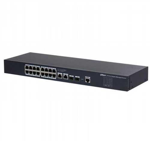 Коммутатор Dahua 20-Port Managed Gigabit Non-PoE Switch, Metal case