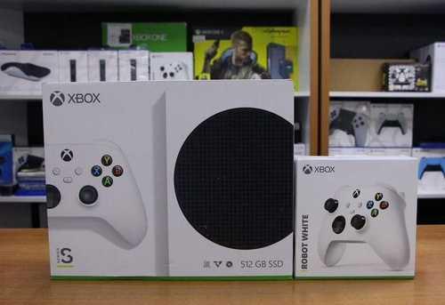 Приставка Xbox Series S + 2-й Геймпад "White"