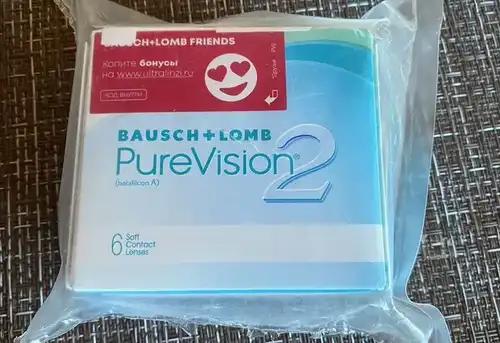 Контактные линзы PureVision2 (5,5)