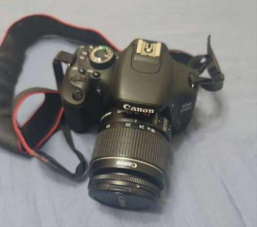 Зеркальный фотоаппарат canon eos600d