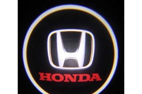 Подсветка (проекция) двери с логотипом Honda