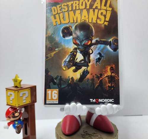 Destroy all humans Nintendo switch Картридж