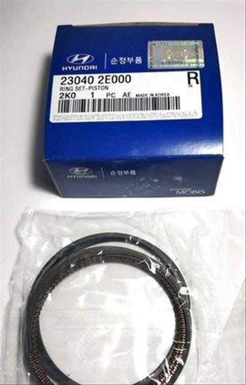 Кольца поршневые Hyundai G4NA 230402E000