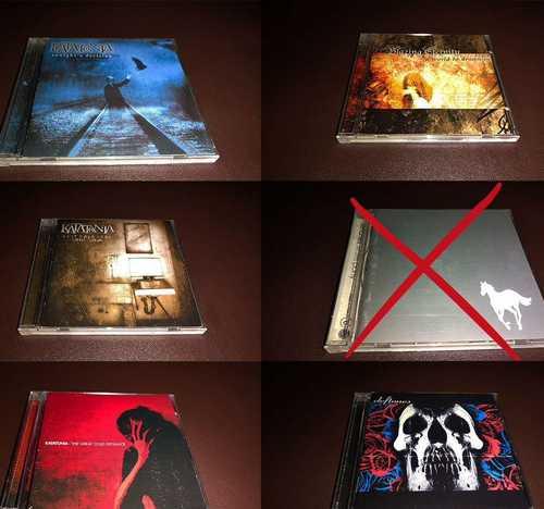 Katatonia, Blazing Eternity, Deftones диски CDs