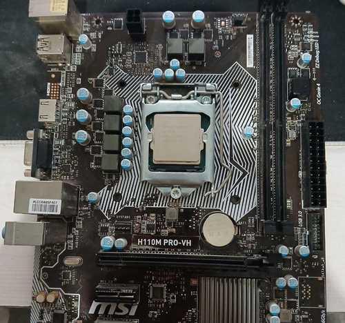 Комплект h110 pro-vh и intel core i5 6400