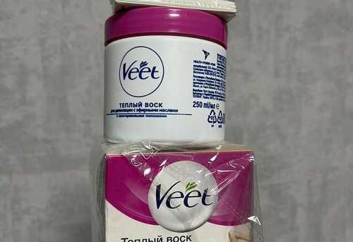 Теплый воск veet