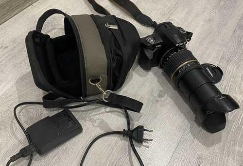 Фотоапарат Sony A230 + Тamrоn AF 18-250 mm