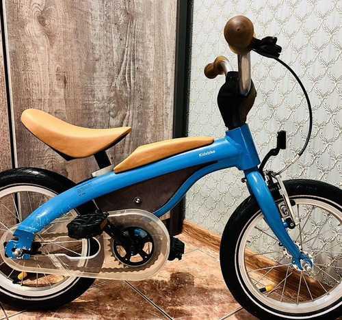 Детский велосипед BMW kidsbike 14 радиус синий