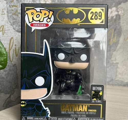 Funko pop heroes 289 Batman Forever 80th