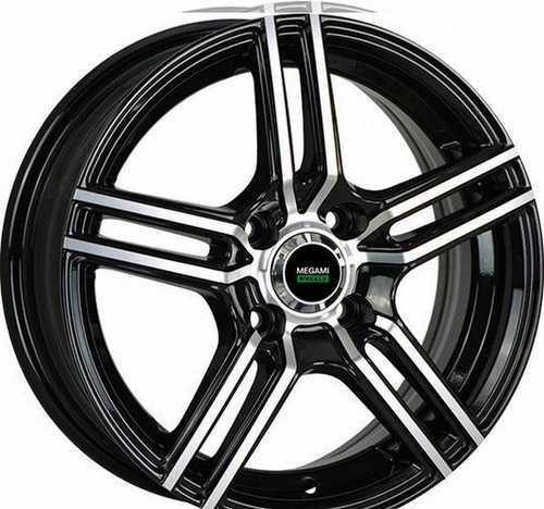 R15 4x100 6J ET50 D60,1 Megami MGM-1 BKF