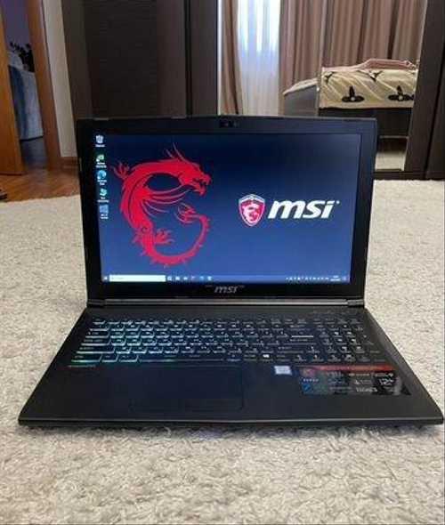 Игровой ноутбук msi gl62m 7rex