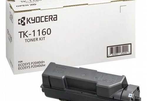 Картридж лазерный Kyocera TK-1160 черный (7200стр