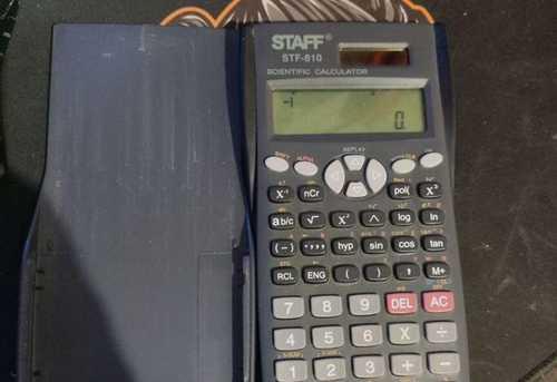 Калькулятор staff stf-810