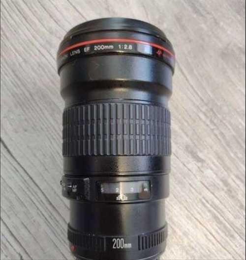 Объектив Canon EF 200mm f/2.8L USM