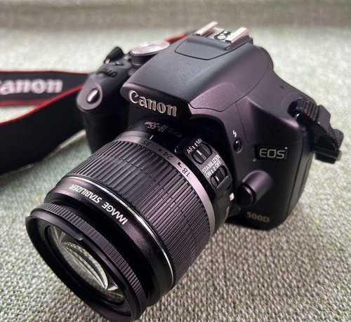 Canon 500D Kit 18-55mm 3.5-5.6 IS