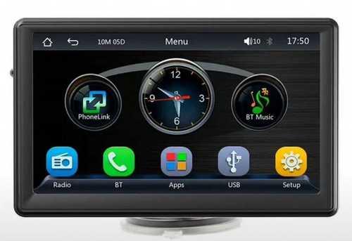 Экран мультимедиа 7" carplay android auto