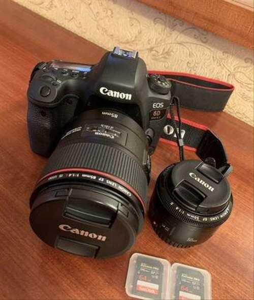Canon eos 6d mark ii + Canon EF 85 mm f/1.4L USM