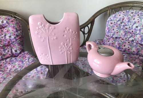 Дизайнерская ваза с доливочным чайником. Франция