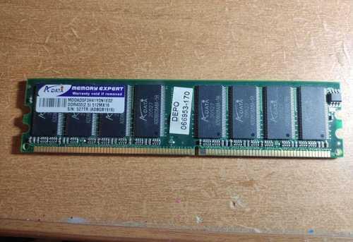 Оперативная память DDR400