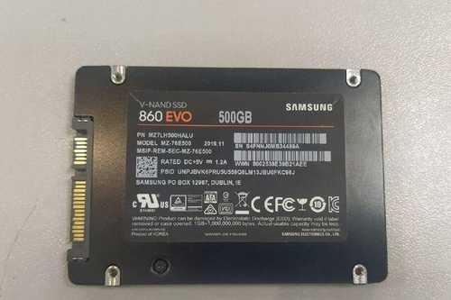 SSD Samsung 860 EVO 500 Гб MZ-76E500BW SATA