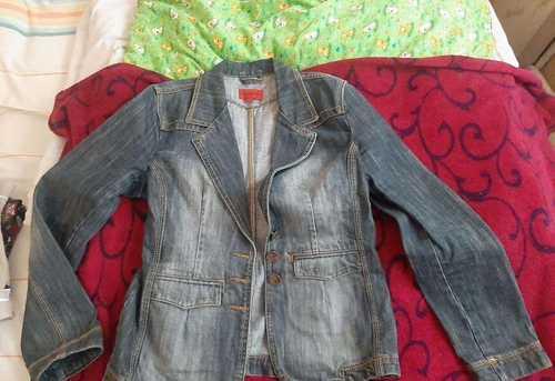 Джинсовая куртка женская 46 размер