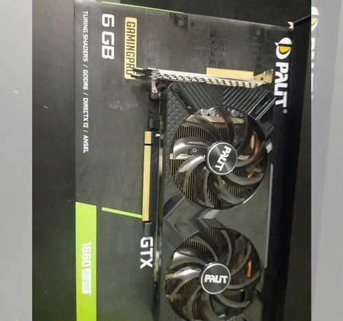 Видеокарта Palit gtx 1660 super, не рабочая