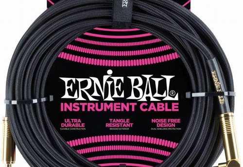 Кабель инструментальный Ernie Ball, с угловым и пр