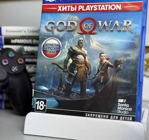 Диск PS4 Gоd оf Wаr / Бог Войны 2018 Русская верси