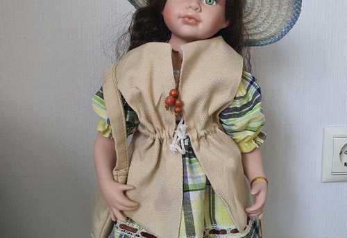 Кукла фарфоровая коллекционная бронь для Натальи