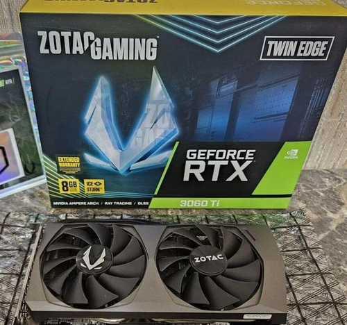 Игровая RTX 3060 Ti в отличном состоянии