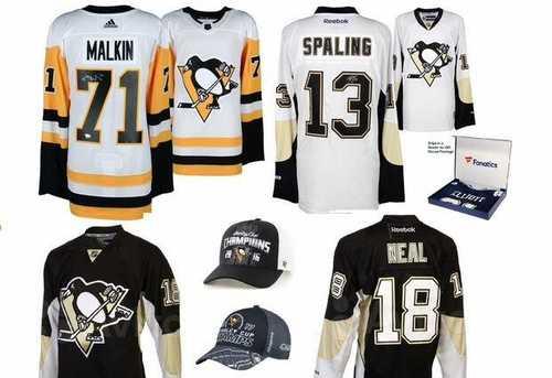 Свитер хоккейный NHL- Pittsburgh Penguins р.54