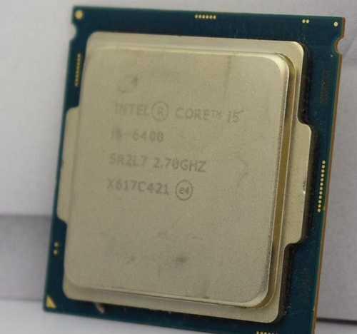 Процессор Intel core i5 6402