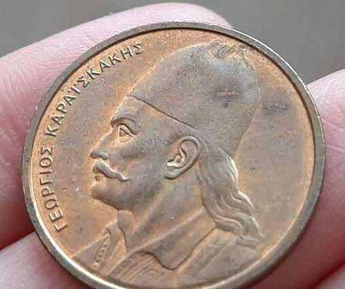 Монета Греция 2 драхмы