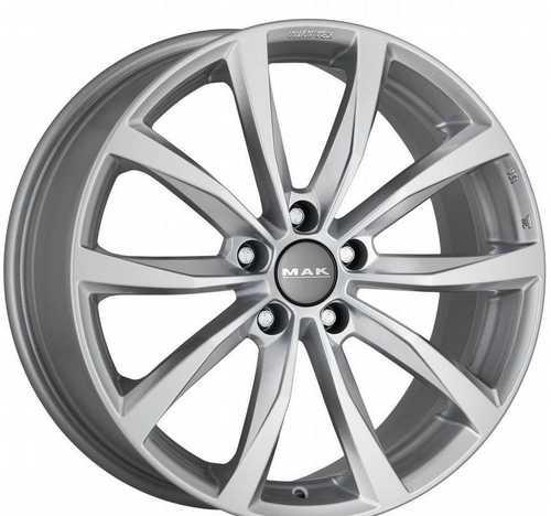 R16 5x112 6,5J ET33 D57,1 MAK Wolf Silver