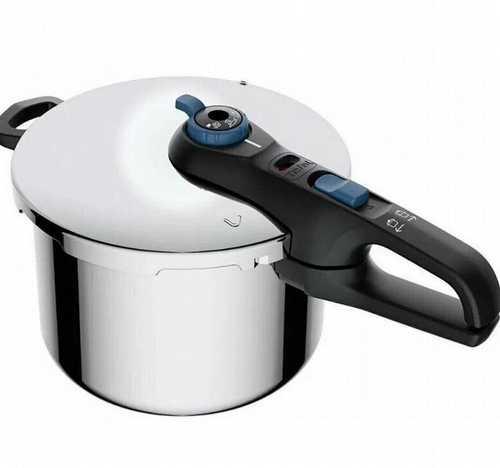 Скороварка Tefal secure trendy P2584401 8 л, нержа