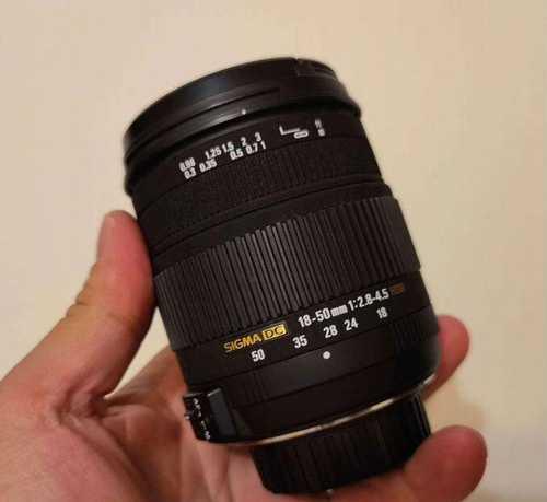 Sigma AF 18-50mm F2.8-4.5 DC OS HSM Nikon