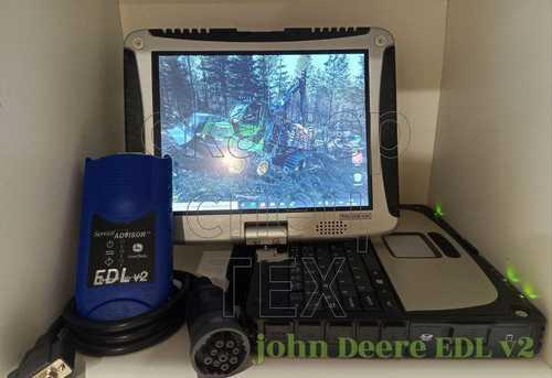 John Deere EDL v2 + Panasonic CF19 для Джон дир