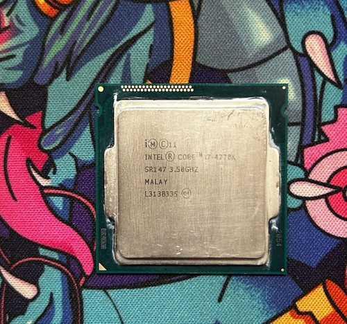 Процессор Intel Core i7-4770K, сокет: LGA1155